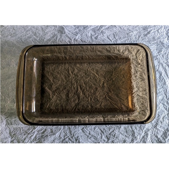 Pyrex | Kitchen | Vintage Pyrex Amber Brown 232n Fireside Baking ...